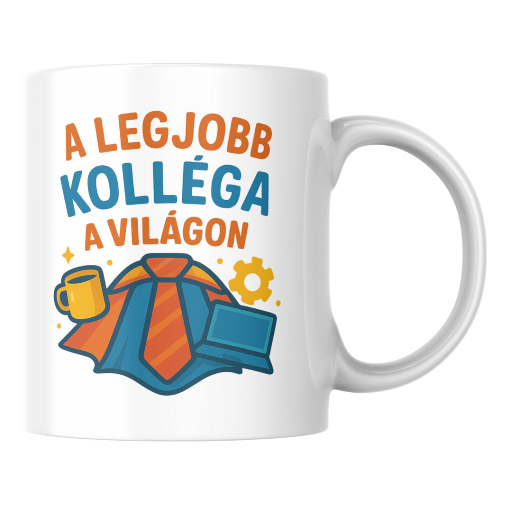 A legjobb kolléga a világon bögre - MrBögre Webáruház